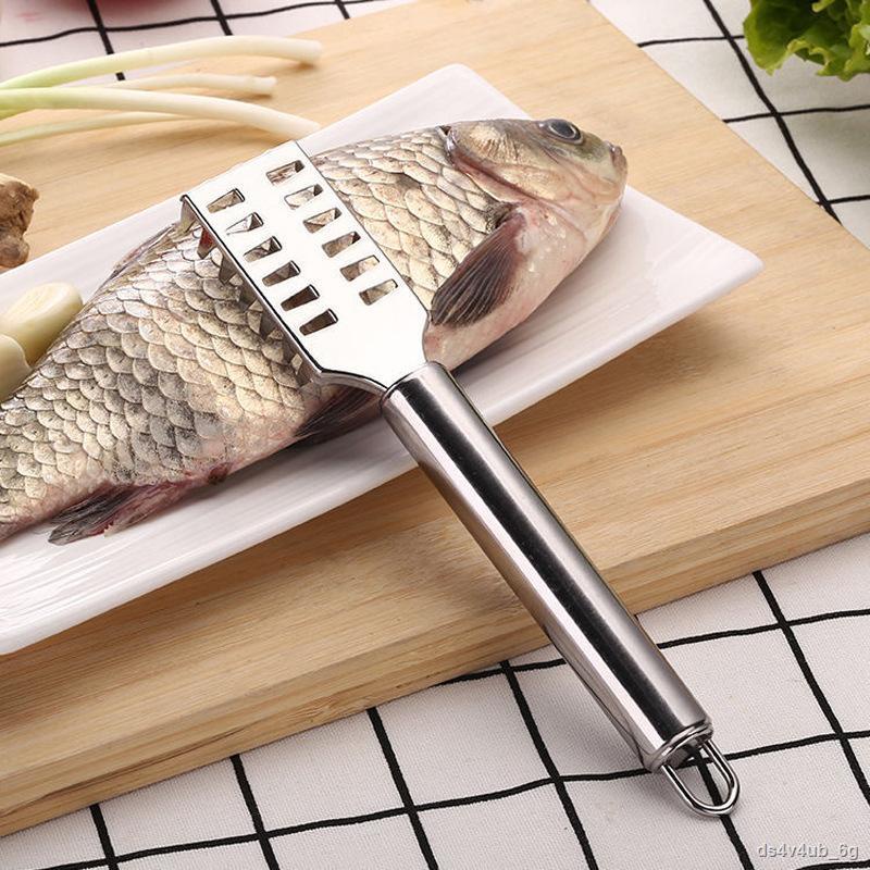 Fish Skin Brush Scraping Fishing Scale Brush Graters Fast Remove Fish ...