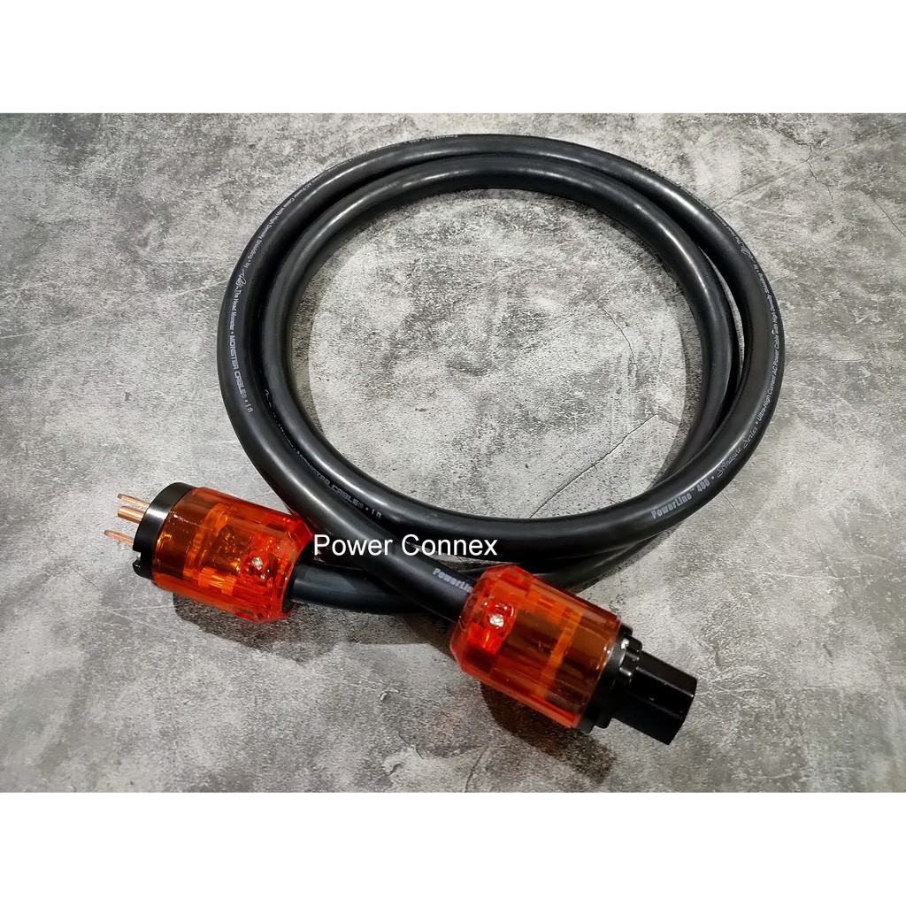 สาย AC Monster PowerLine 400 สำหรับเครื่องเสียง แอมป์ ซีดี - power ...