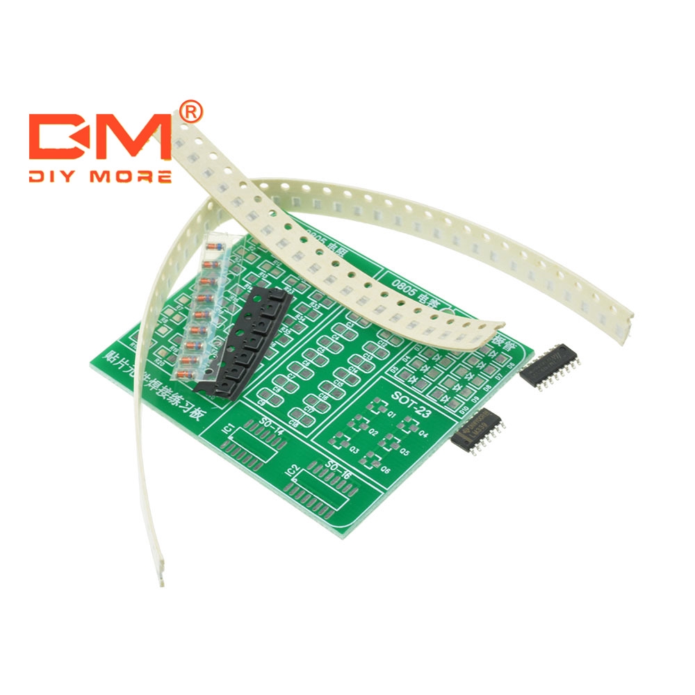 Skill Training SMD SMT Components Practice Board Shield Kit For DIY ...