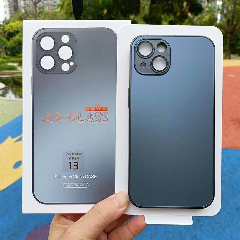 ฟิล์มกระจกด้านสำหรับเล่นเกมมีตะแกรงกันฝุ่น สำหรับ iPXR iP11 IP11PM iP12 ...