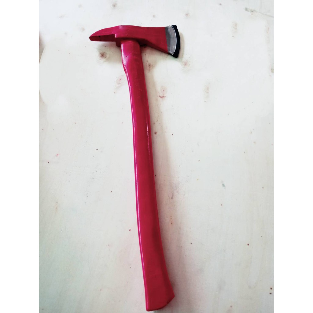 ขวานดับเพลิง 3 ปอนด์ 3lbs fire axe with red color wooden handle ...
