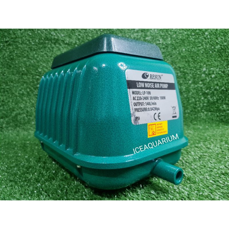 RESUN LP-100 ปั้มลมระบบโรตารี่ เสียงเงียบ ทนทาน คอยทองแดงแท้100 ...