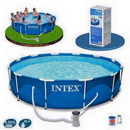 Intex รุ่น 28210 สระน้ำ Metal Frame Pool ขนาด 12 ฟุต ขนาด ...