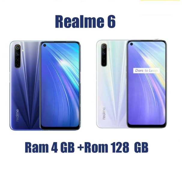 Realme 6 (RAM 4+128 GB) ประกันศูนย์ไทย 1 ปี | Shopee Thailand
