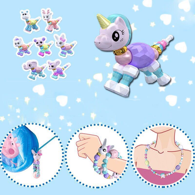 พร้อมส่ง Twisty Petz DIY Magic Animal Deformation Bracelet สร้อยข้อมือแฟชั่นสําหรับเด็กสุ่ม ...