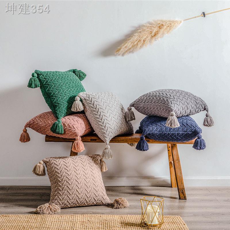 eight thousand seven hundred and fifteen ☢ Nottingham wool cushion ...