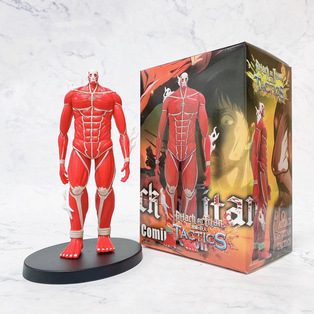 Bm โมเดลฟิกเกอร์ Attack On Titan Pure Colossal Titan ของเล่นสําหรับเด็ก ...