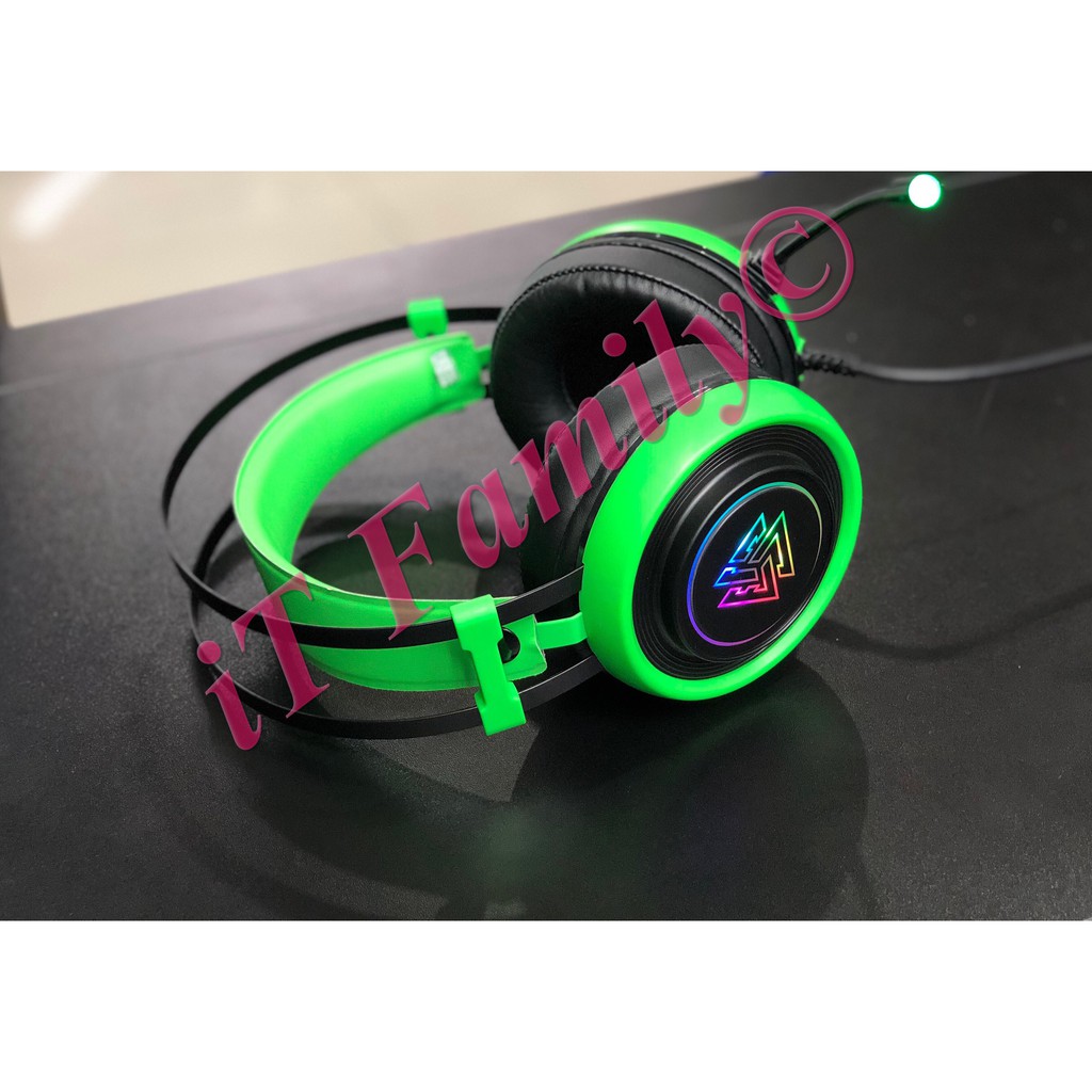 EGA "TYPE H3" หูฟังเกมส์มิ่ง USB 7.1 Surround Sound RGB GAMING HEADSET ...