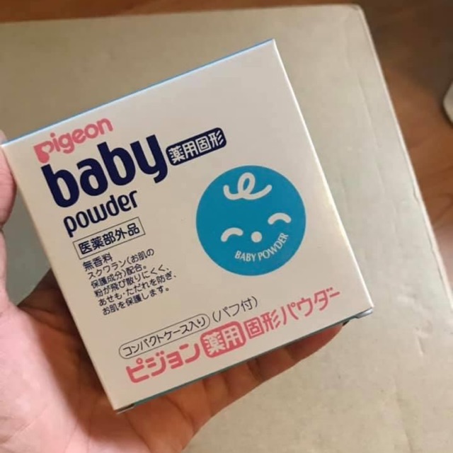 PIGEON Baby Powder Pressed แป้งเด็กอัดแข็ง 45g | Shopee Thailand
