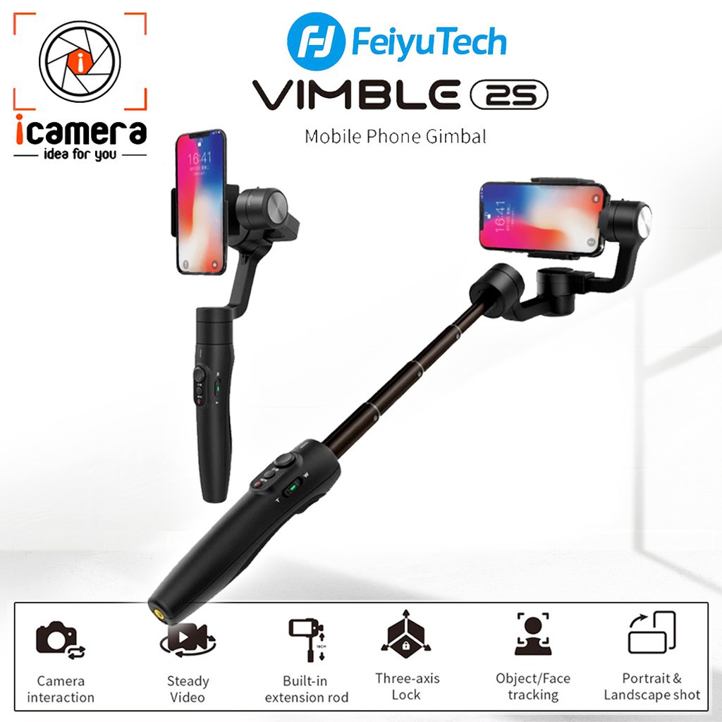 กันสั่น 3แกน ยืดเซลฟี่ได้ Feiyutech Gimbal Vimble 2S - gimbalcenter - ThaiPick