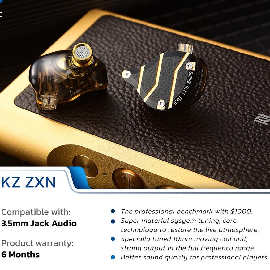จัดส่งฟรี QKZ ZXN พร้อมไมโครโฟน หูฟัง Hifi alt KZ ZS10 Pro CCA C10 ...