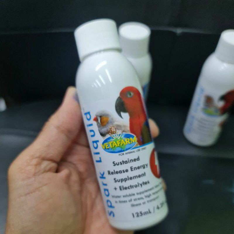 spark Liquid สาร Electrolyte สำหรับสัตว์เลี้ยง 125 ml - paradisebird_shop - ThaiPick
