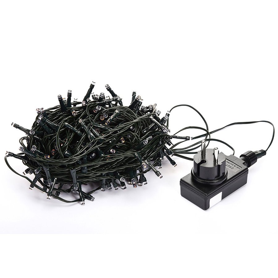 10M 20M 30M 50M 100M 24V Safe Voltage Green Cable LED String lights ...