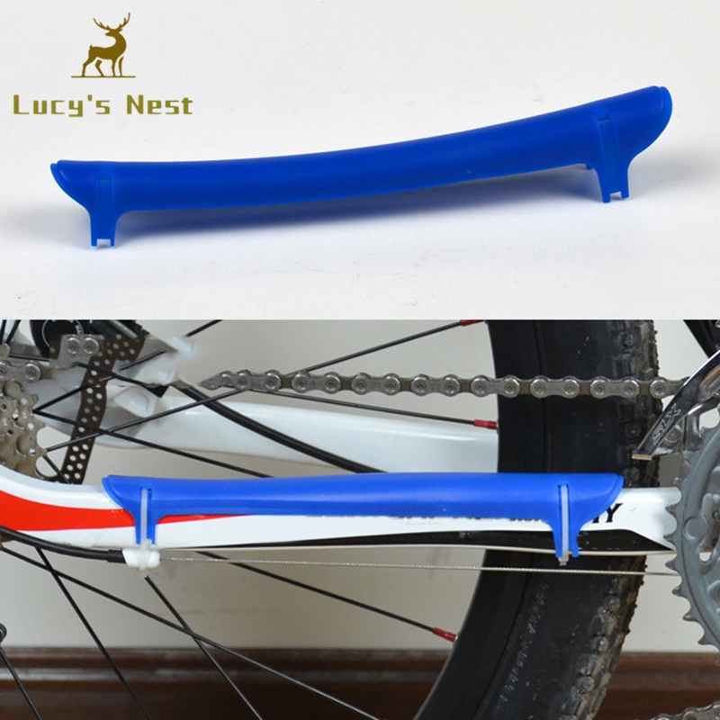 8pcs Rubber Bike Chain Protective Cover Frame Chain Chainstay Guard Pad ...