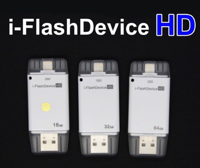 i-Flash Device HD แฟลชไดร์ฟสำหรับ iPhone,iPad มีหน่วยความจำในตัว ...