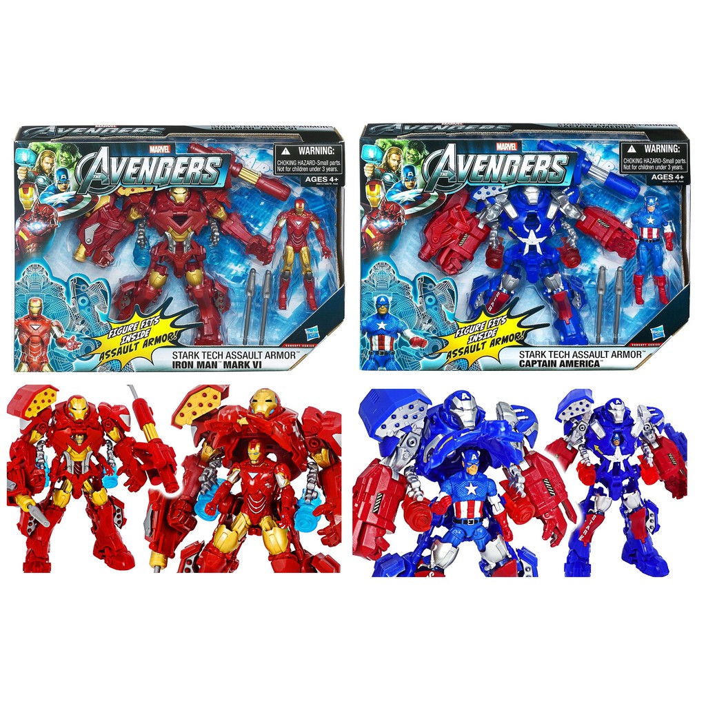 MARVEL AVENGER : STARK TECH ASSAULT ARMOR : IRON MAN Mk VI ARMOR ...
