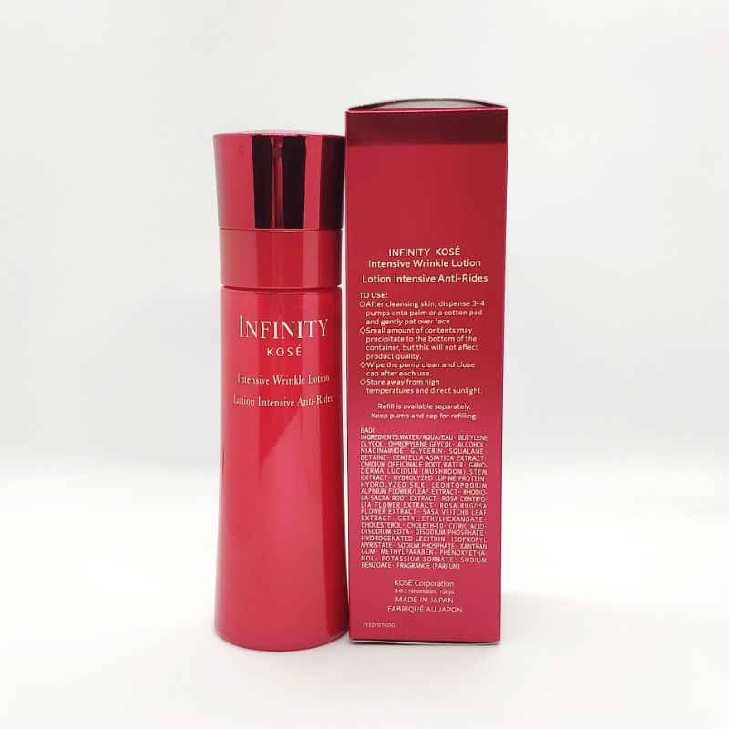 INFINITY KOSÉ INTENSIVE WRINKLE LOTION 160 ml.EMULSION 120 ml. โลชั่นอ ...