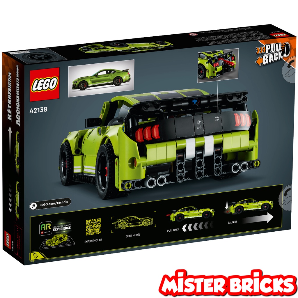 LEGO 42138 Technic Ford Mustang Shelby GT500 - misterbricks - ThaiPick