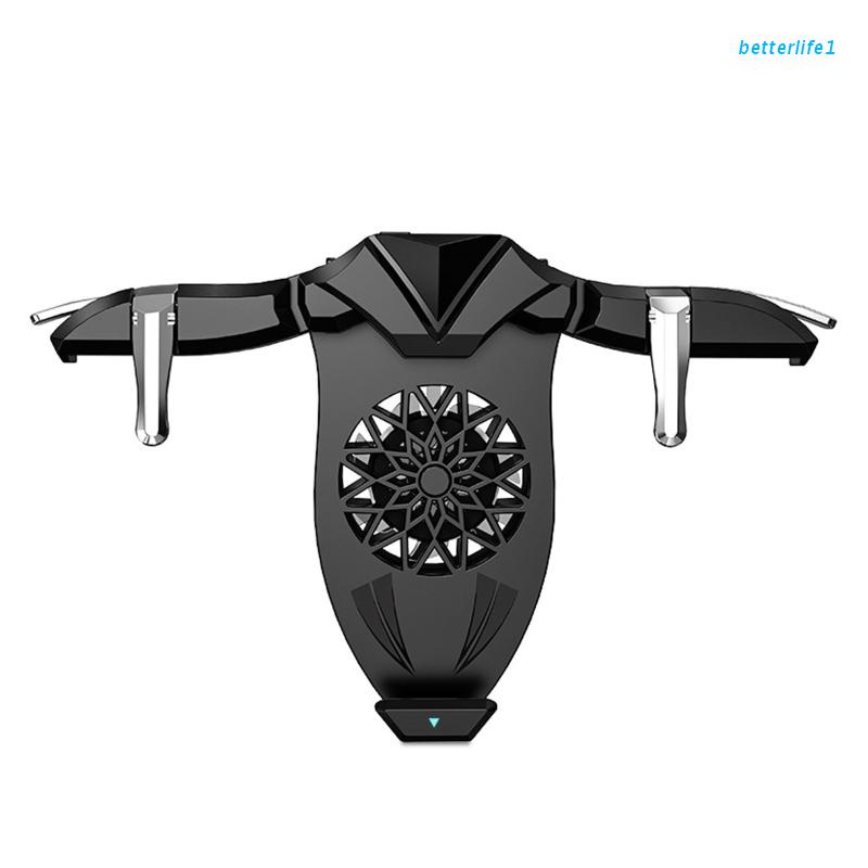 Btm 2 in 1 จอยสติ๊กควบคุมเกมโทรศัพท์มือถือ กึ่งตัวนํา สําหรับ PUBG ...