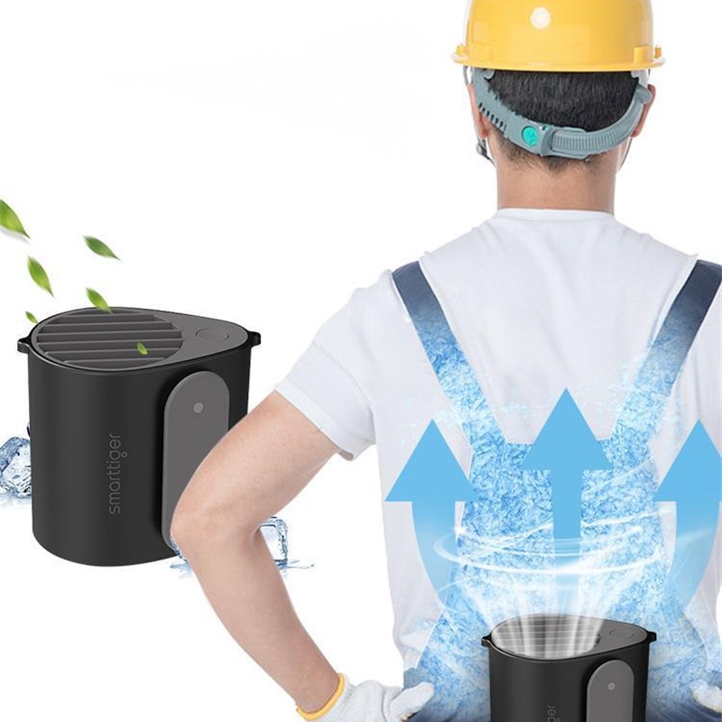 Hanging lightweight waist portable fan stick outdoor fishing mobile air ...