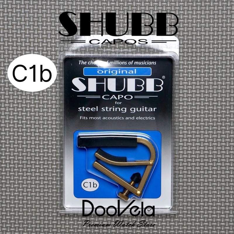 Shubb Capo Lite L1 Red คาโป้อะลูมิเนียม สีแดง สำหรับกีตาร์โปร่ง กีตาร์ไฟฟ้า - doovela - ThaiPick