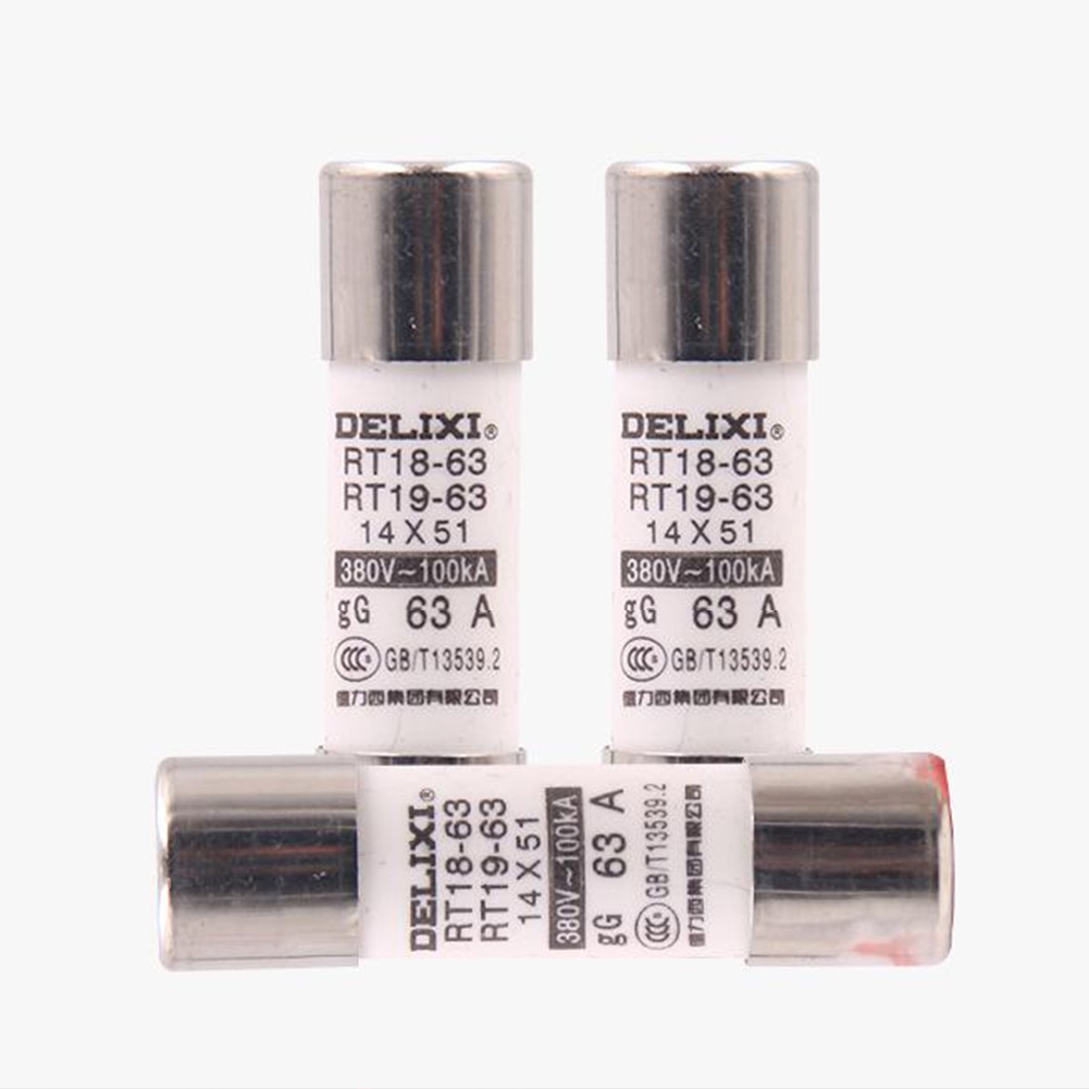 Ceramic Fuse 100KA 380v Accessories Plug-in Plug Replacements 10*38 Mm ...