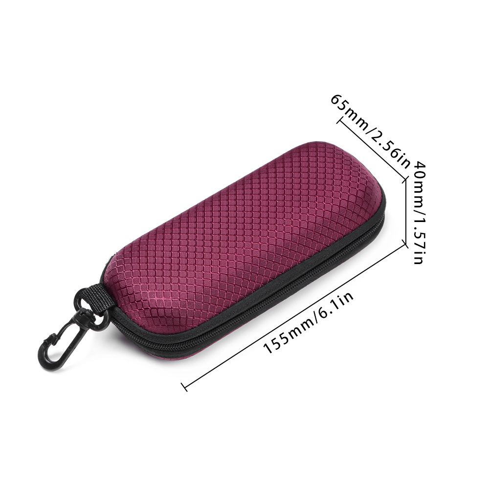 กรณีแว่นตา1c ortable Eyewear Cases Sunglasses Hard Case For Women Men ...