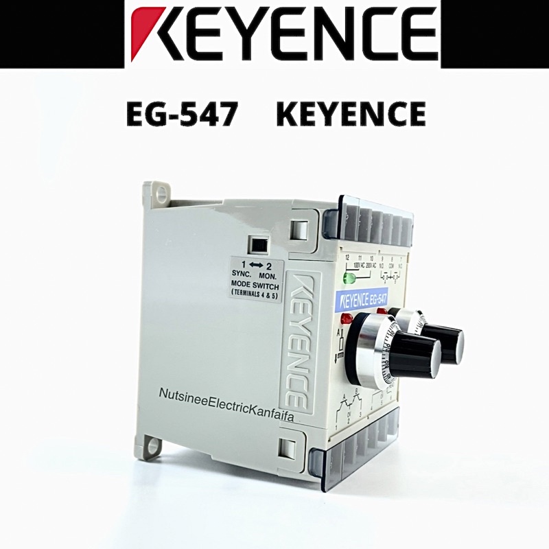 EG-547 แอมพลิฟายเออร์ยูนิต KEYENCE ของแท้ 7,900 บาท - nutsinee.electric ...