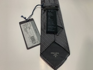 เนคไทมือ1 100%authentic Prada necktie | Shopee Thailand