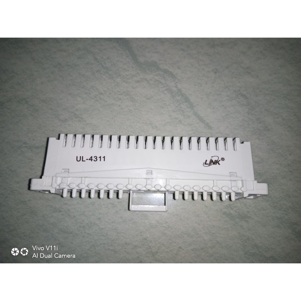 Telephone(เทอร์มินอลโทรศัพท์ สีขาว) Connection Module MODULE 10 Pair ...