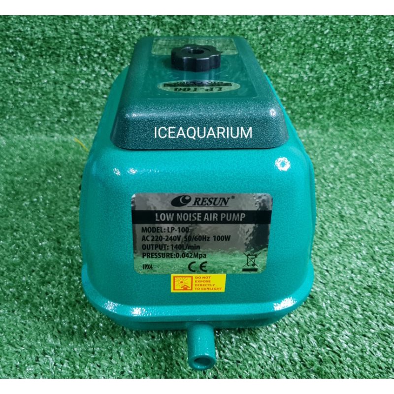 RESUN LP-100 ปั้มลมระบบโรตารี่ เสียงเงียบ ทนทาน คอยทองแดงแท้100 ...