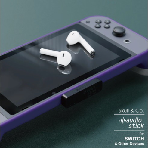Skull Co. AudioStick Bluetooth 5.0 Transmitter For Nintendo SWITCH PS4 ...