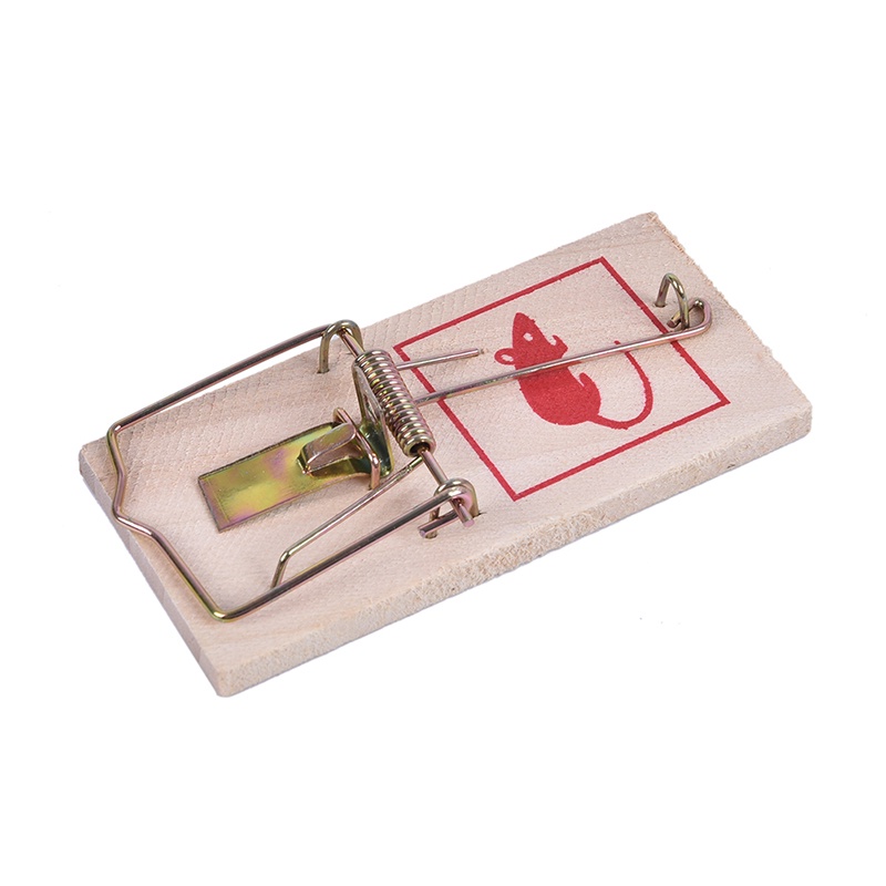 กับดักหนู1Pc Reusable Wooden Mice Mouse Traps Bait Mice Home Garden ...