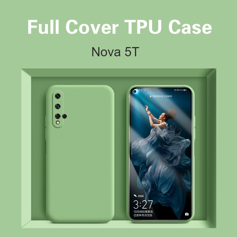 Huawei Nova 5T Candy Case เคสโทรศัพท์มือถือHuawei Nova5T เคส Matte Jelly Liquid Silicone Huawei ...