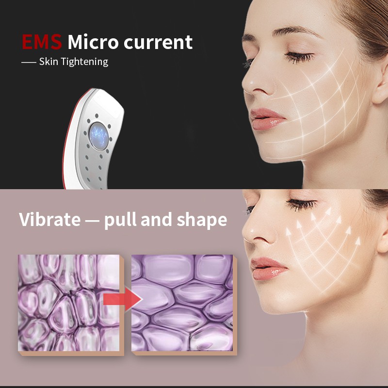 Wireless Face-lifting Device Massage Face Lifting and firming V-face ...