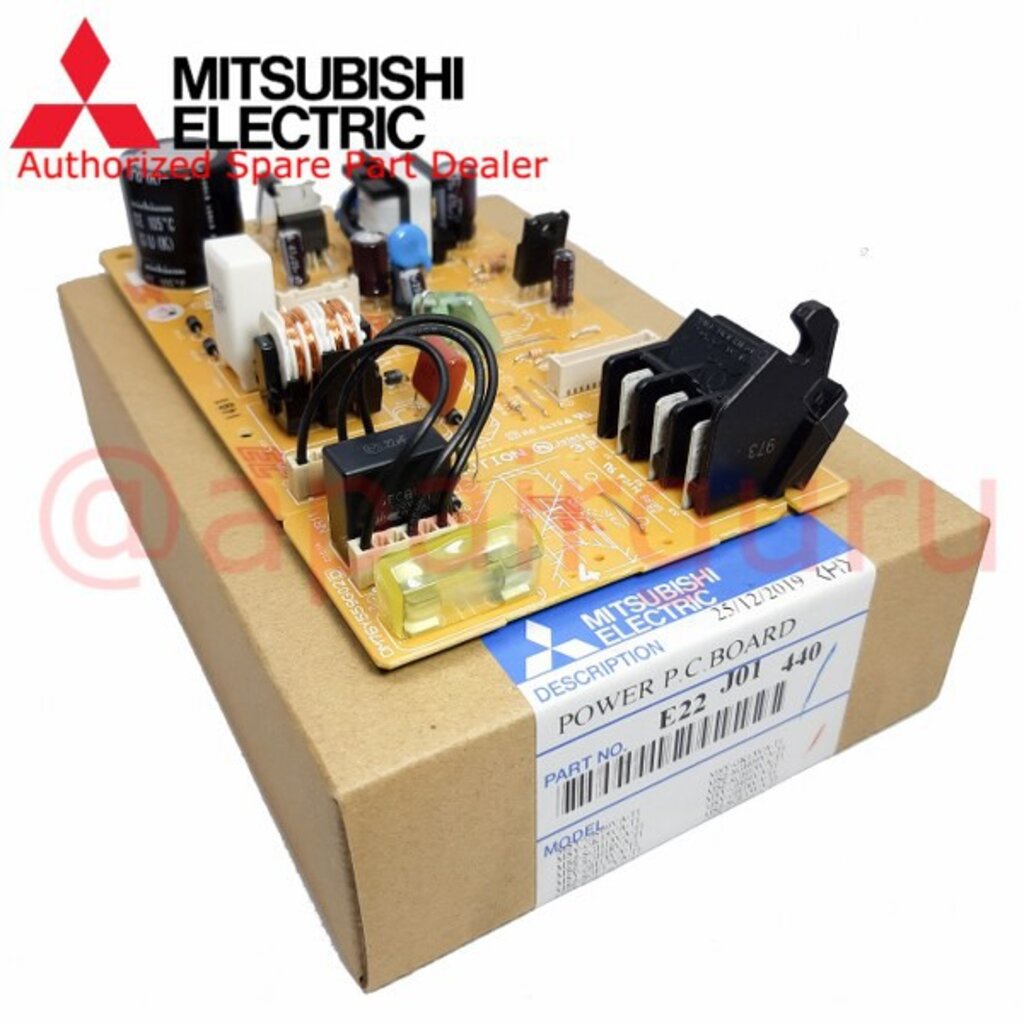 Mitsubishi รหัส E22J01440 (E12D94440) POWER P.C. BOARD แผงควบคุม แผง ...