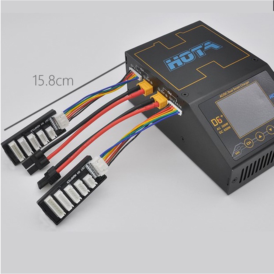 2pcs XT60XT30JSTT Plug Charging Cable 2pcs JST-XH Balance Board For ...