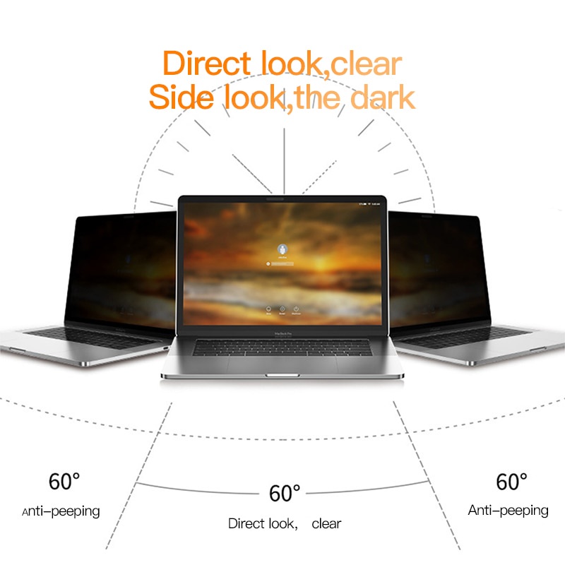 Xumu Magnetic Privacy Anti-Peeping Screen Protector Film For Apple ...