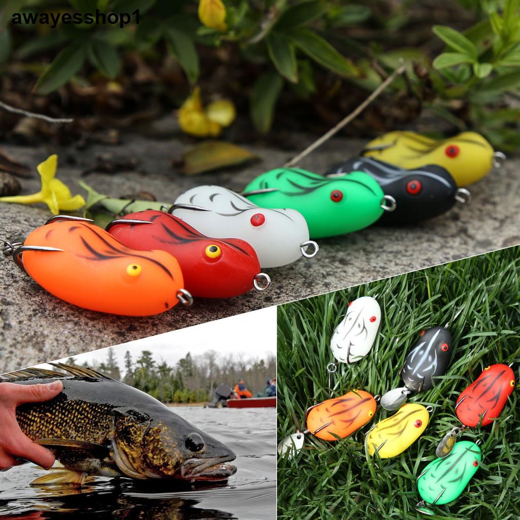จัดส่งเฉพาะจุด จัดส่งกรุงเทพฯSougayilang Fishing Lure 1pc Frog 6 Colors ...