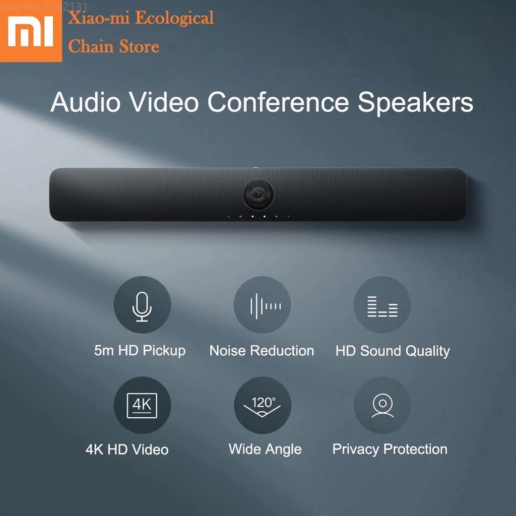 กล้องเว็บแคม ลำโพง ไมโครโฟน ประชุม ไมค์ประชุม Xiaomi Video Conference ...