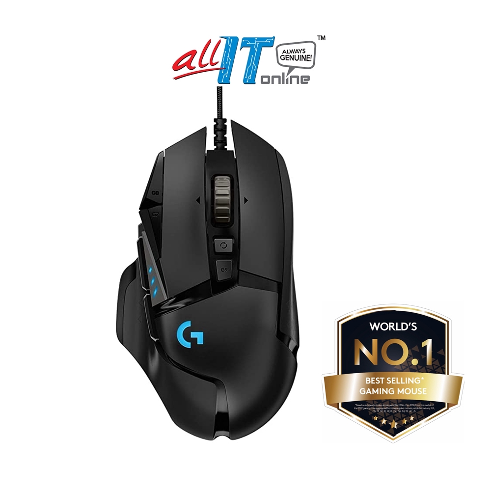 Logitech G502 Hero Wired Gaming Mouse - 8gpxs_f616 - ThaiPick