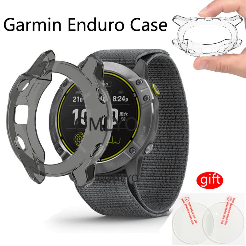Garmin Enduro Case เคส TPU Soft Cover กันชนกันกระแทก Glass Screen ...