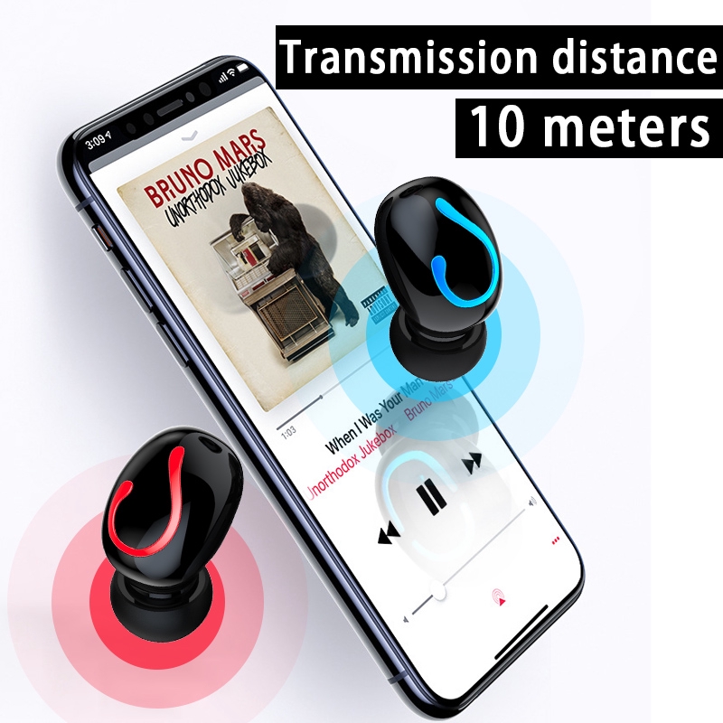 q61 tws หูฟังไร้สายบลูทูธ 5 . 0 earbuds led ipx 7 3500 mah พร้อมเคส ...