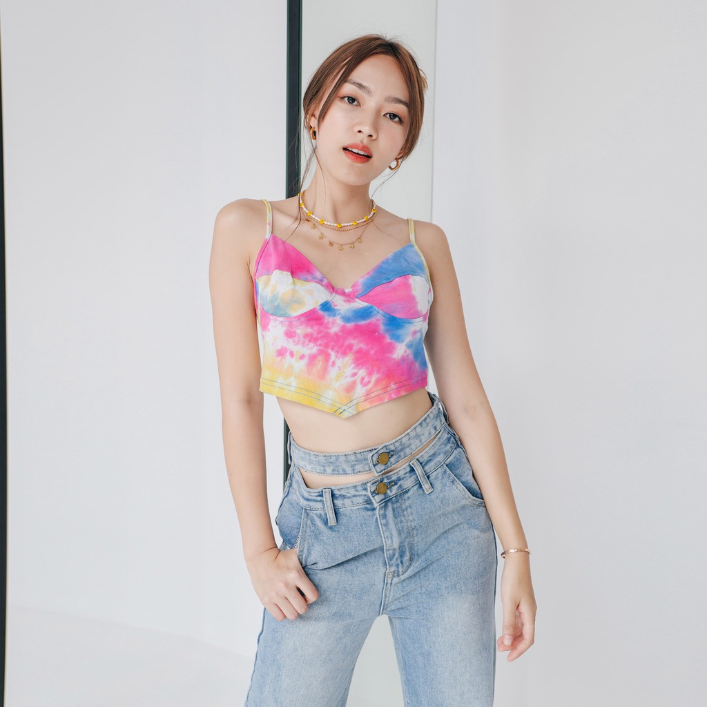 somemer.over S283 กางเกงยีนส์ขายาวรุ่นกระดุม 2 เม็ด - somemer.over - ThaiPick