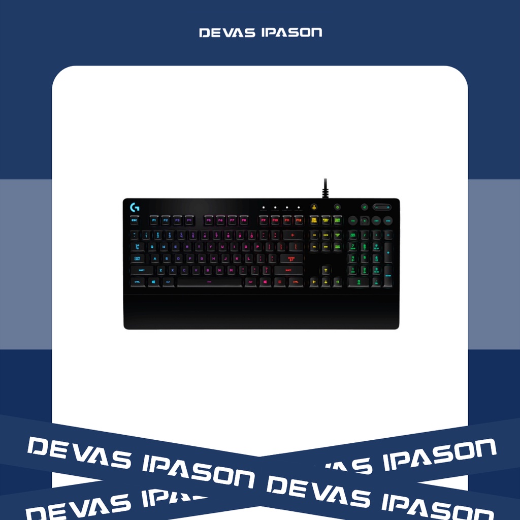 LOGITECH KEYBOARD (คีย์บอร์ด) G213 PRODIGY (MEMBRANE) (RGB LED) (ENTH ...