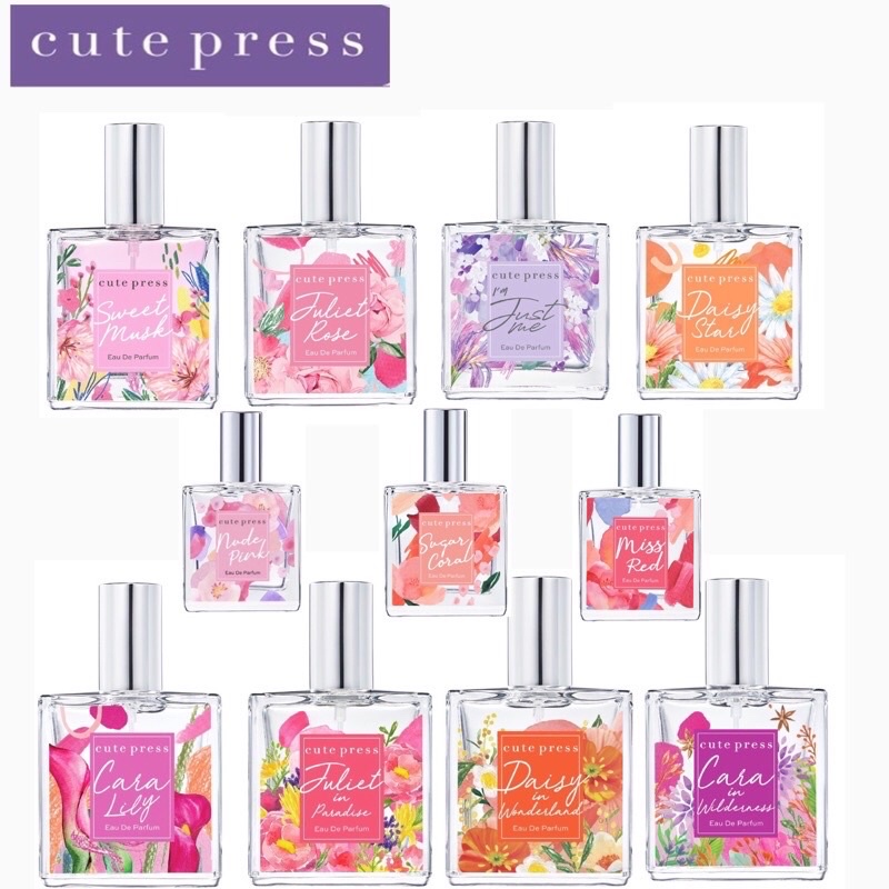 โรลออน Cute Press Deodorant 5 กลิ่น Juliet Rose,Daisy Star,Just Me 60ml ...