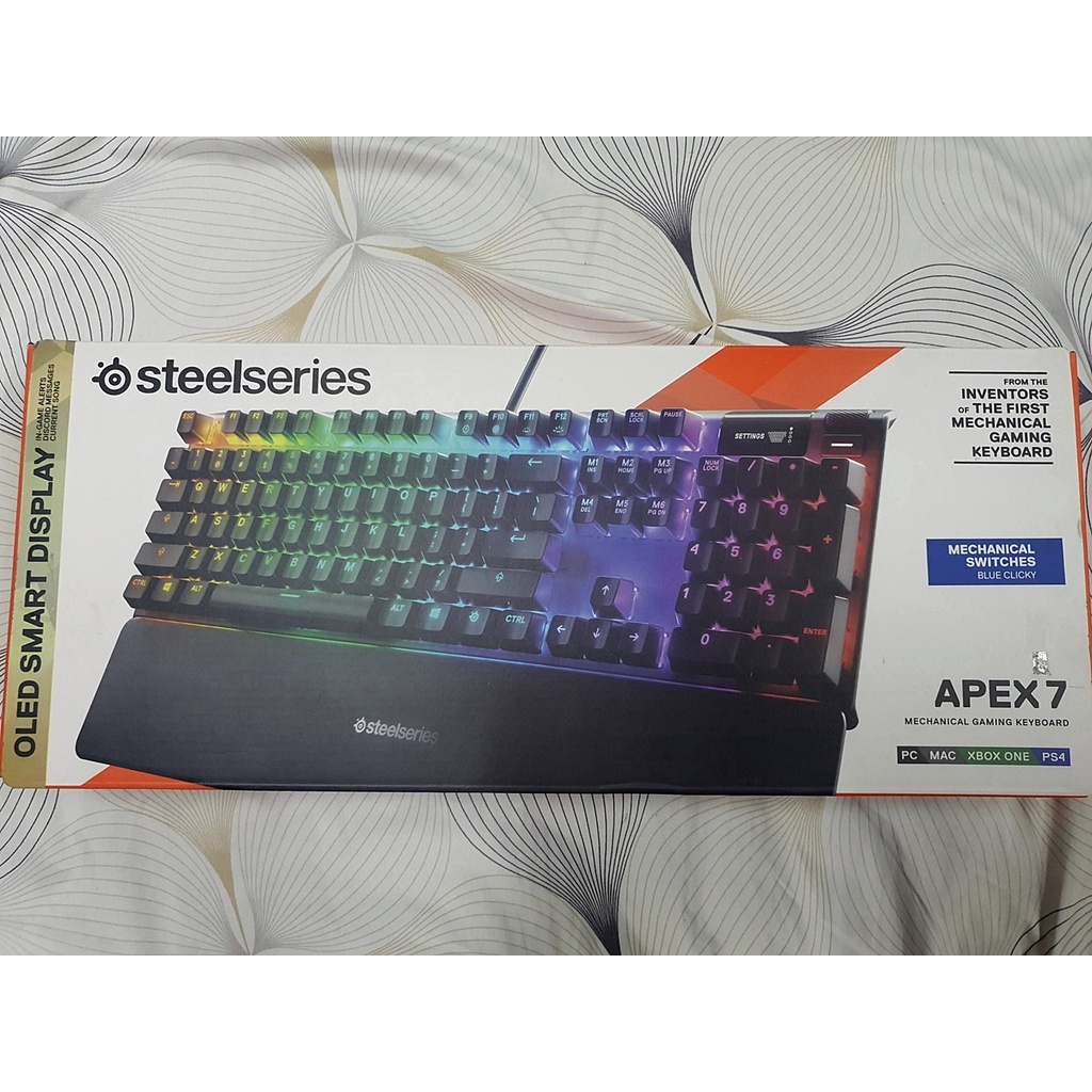 SteelSeries Apex 7 (Blue Switch) - tappie - ThaiPick