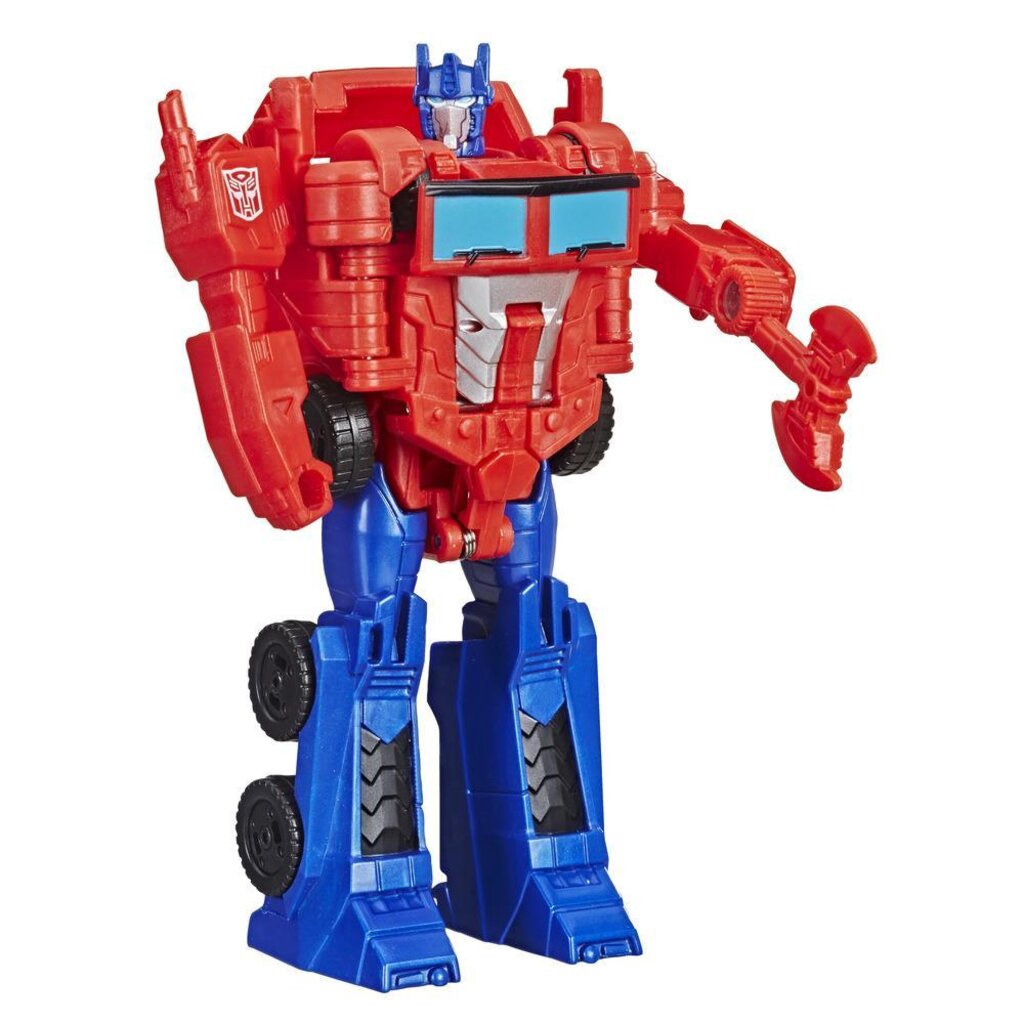 Transformers Cyberverse 1-Step Changer Optimus Prime Nach หุ่นยนต์ ออฟ ...