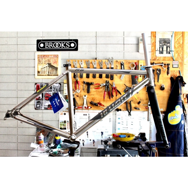 เฟรมเสือหมอบไทเทเนี่ยม Hi-light R5 | Shopee Thailand