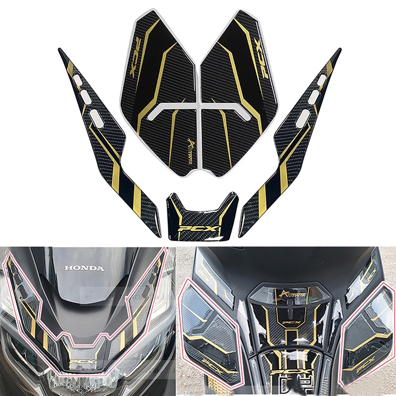 ปรับโฉม&SEMSPEED PCX 2021 Motorcycle Fuel Tank Upper Side Sticker Side ...
